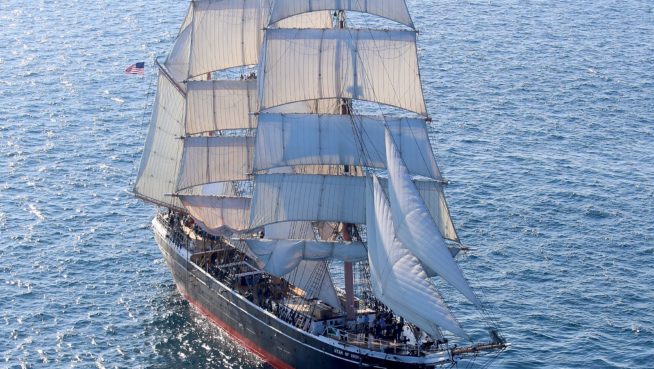 Worlds Oldest Sailing Ship - Star of India is 156 years old - Center ...